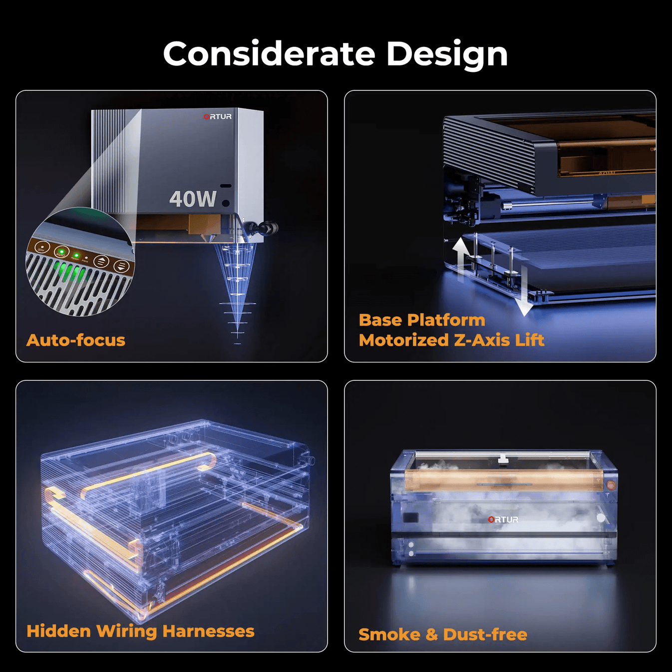 Ortur H20 Enclosed Laser Engraver & Cutter